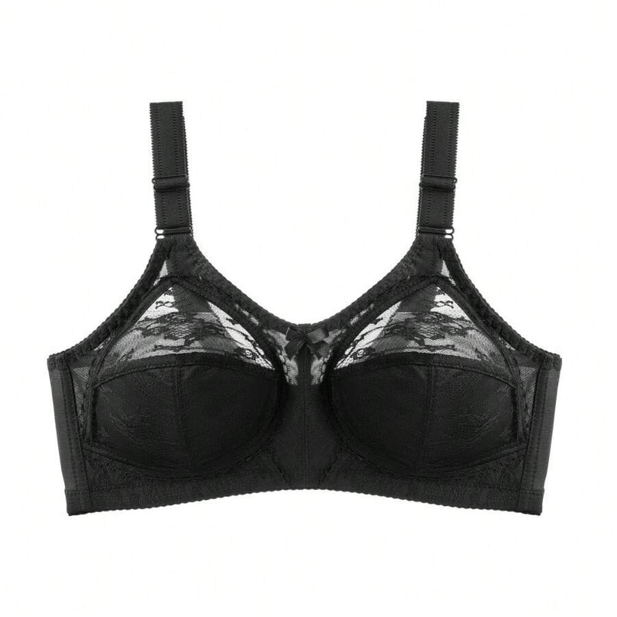 Slim Full Cup Bra Without Sponge Sexy Lace Without Steel Rim ...
