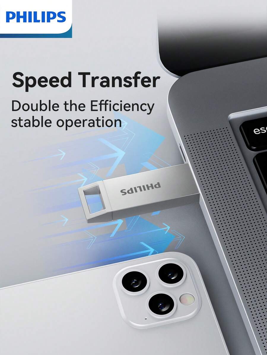 PHILIPS PHILIPS 2.0 USB Flash Drive, A Portable Choice For Efficient ...