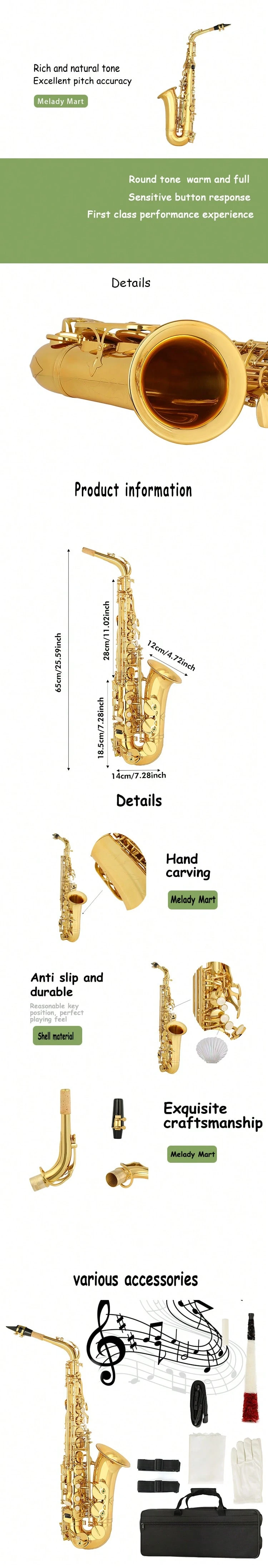 Superior Quality, Crafting An Exceptional Musical Experience, Eb Alto ...