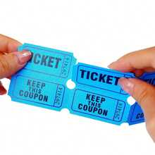 100pcs/Set Raffle Tickets Double Roll, Tickets For Events, Carnivals ...