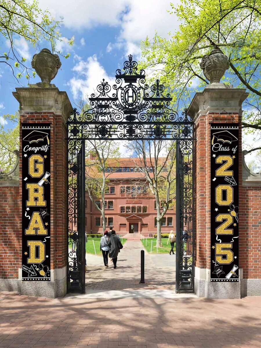 Graduation Decorations Class Of 2025, Graduation Porch Signs ...