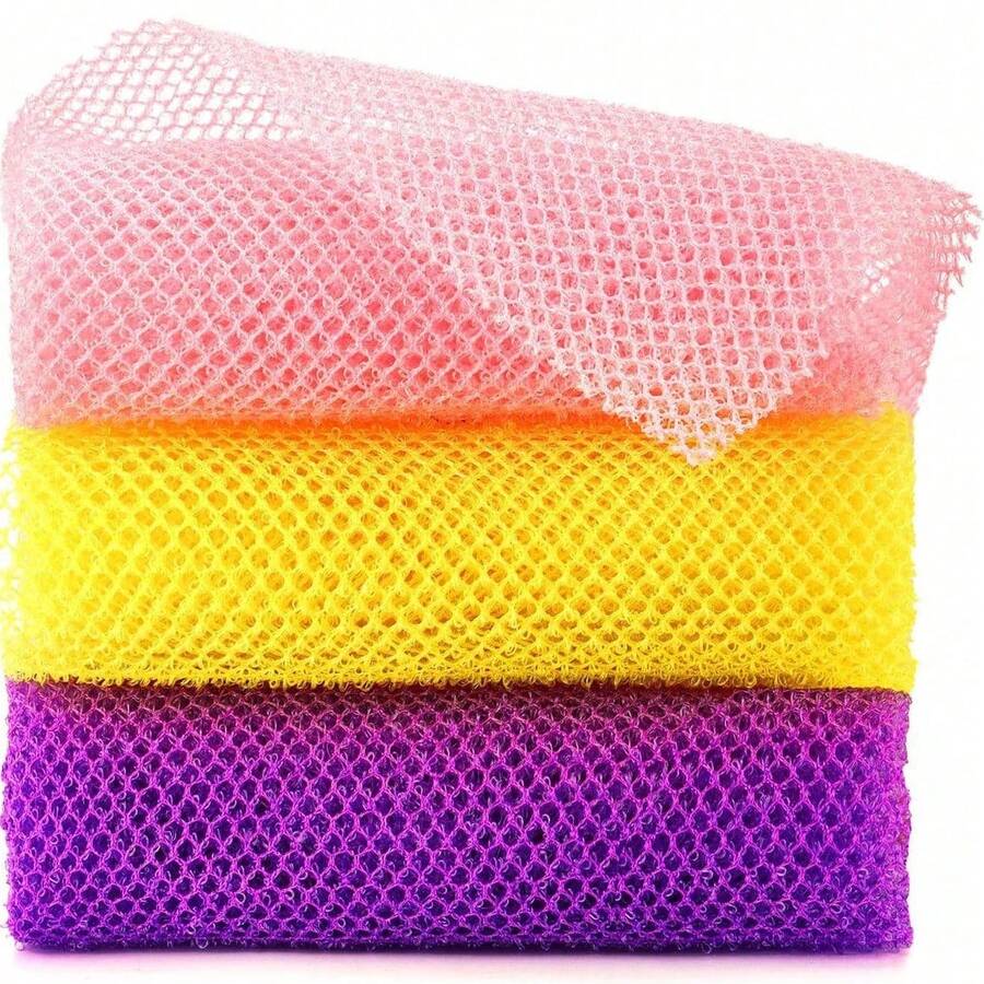 1pc African Bath Sponge, African Mesh Long Net Bath Sponge, Exfoliating ...