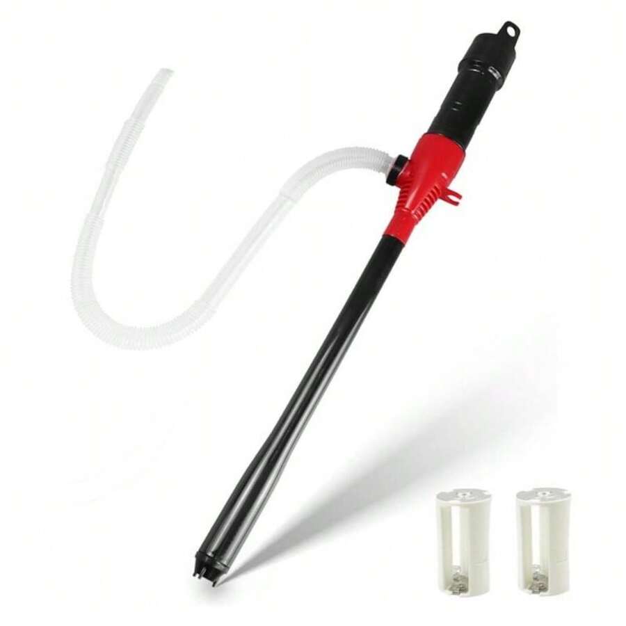 Portable Power Battery Pump, 1 Count Water & Fuel Transfer Pump With ...