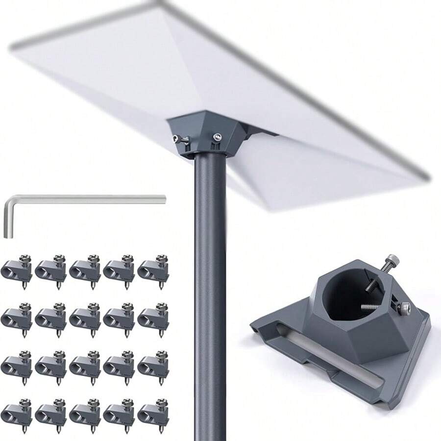 Starlink Gen 3 Pipe Adapter, Pole Mount Adapter Mounting Kit,Standard Roof Mounting Pole Pipe ...