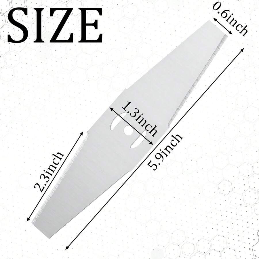 16 Pcs Metal Mower Blades Lawnmower Saw Lawn Mower Wacker Blades Metal ...