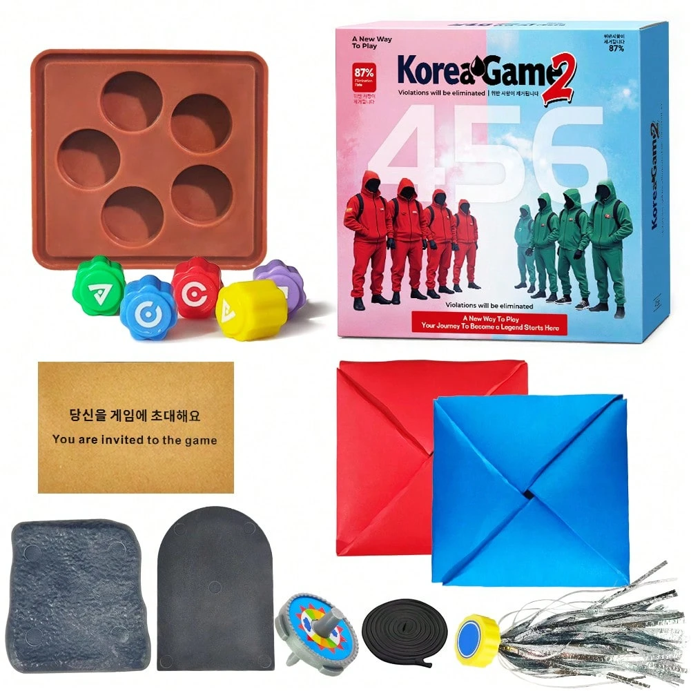 Conjunto del juego coreano Gonggi, divertidos juegos tradicionales de ...