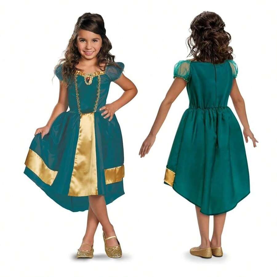 Morph Costumes Disfraz de princesa Mérida de Disney para niña: disfraz ...