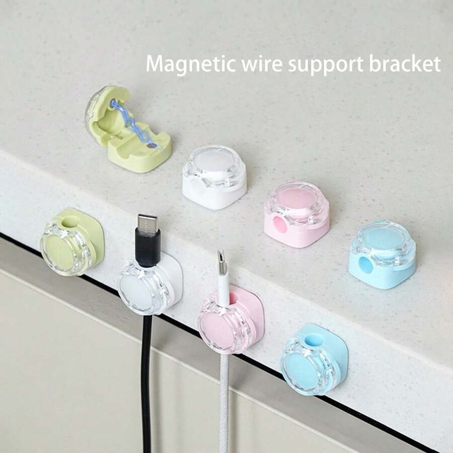 6pcs Magnetic Cable Organizer, Multifunctional Simple Cable Winder ...