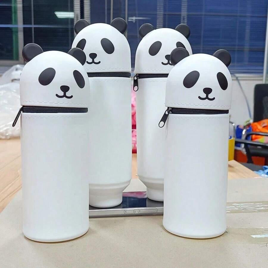 Panda Retractable Silicone Stationery Storage Tube, Intimate Item ...