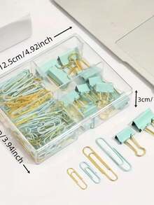 Office Kit Office Clips Candy Color Clips Cute Pastel Color School ...