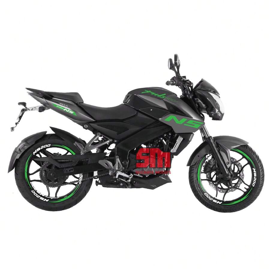 Kit Stickers Pulsar NS 200, Kit Stickers reflejante para tapas y Rines ...