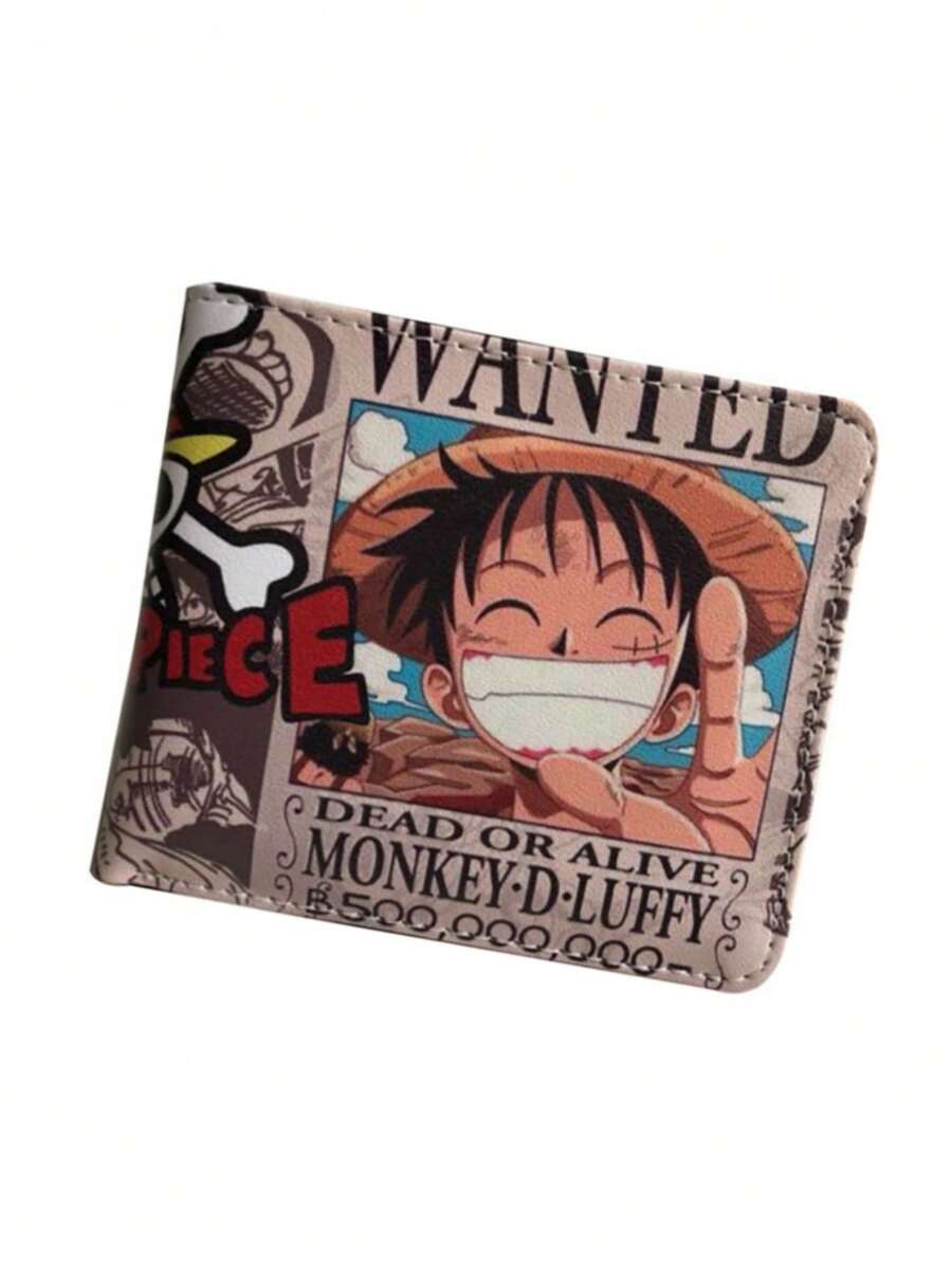 bandai Bandai Anime New Style One Piece Short Wallet Zoro Universal ...