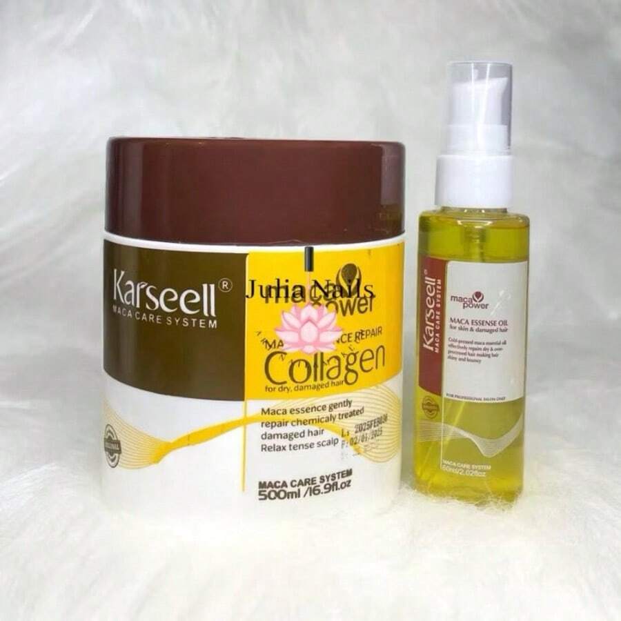 Karseell Kit 4 Items Collagen Mask + Shampoo Conditioner + Intense ...