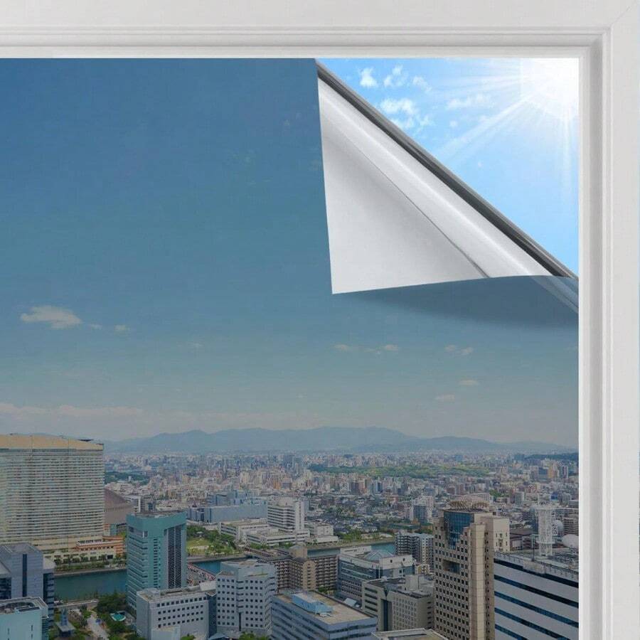 Heat Reflective Window Film Privacy Film For Glass Windows, One Way ...