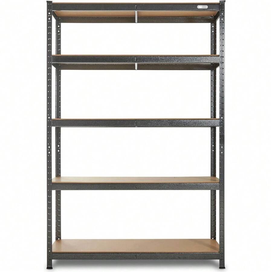 Garage Shelving Units - 5-Tier Garage Storage Shelves With 1325KG ...