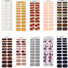 20pcs Nail Gel Stickers, UV Lamp Cured Nail Art Decoration Accessories ...