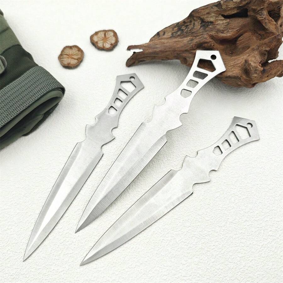 No Cutting Edge Lightweight Throwing Dart EDC Training Knife Steel Pri ...
