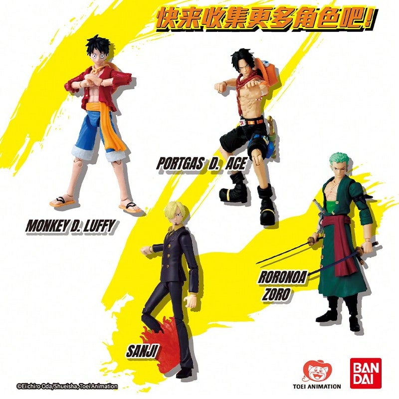 bandai BANDAI Anime Heroes One Piece Figures Roronoa Zoro Action Figure ...