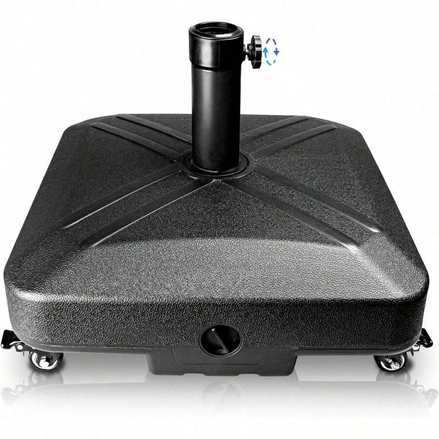 MS Patio Base Heavy Duty Square Market Stand With Wheels, 4 Locks, 1 ...