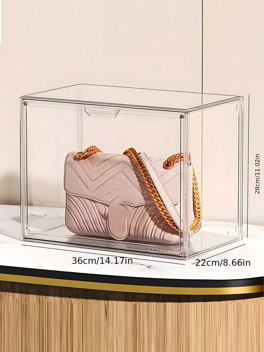 Acrylic Display Cabinet With Door For Collections Showcase, Plexiglass ...