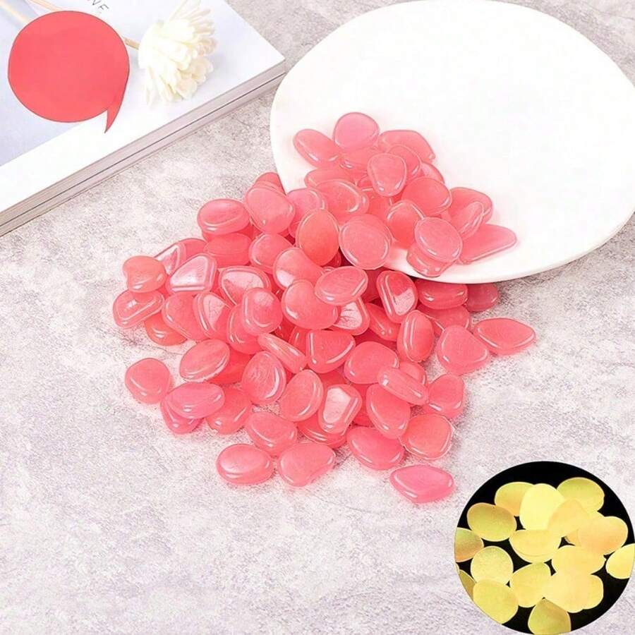 Artificial Luminous Diamond Fish Tank Stone Cheap 1cm Luminous Aquarium ...