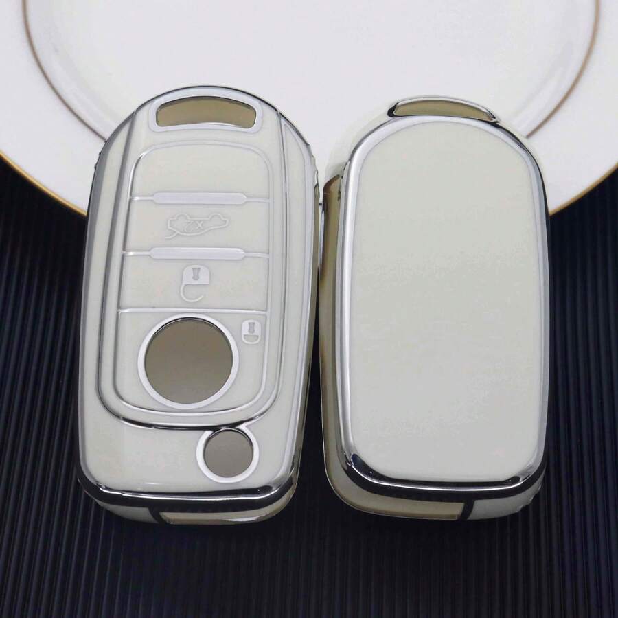 Car Flip Key Case Cover Shell Fob For FIAT For Tipo For Tprp For ...