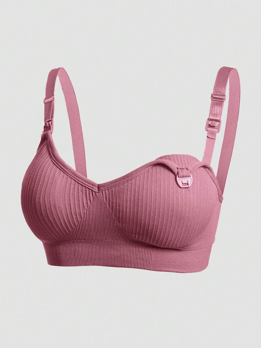 7pcs/Set Maternity & Nursing Front Closure Bras, Comfortable ...