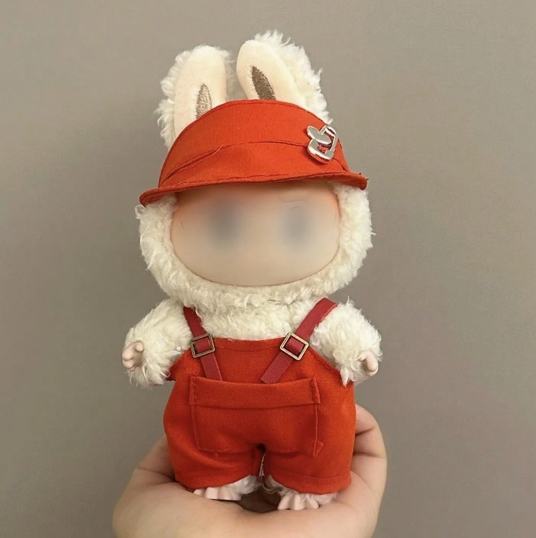 LABUBU Mystery Box Dress Up Figurine, 17cm Labubu Doll Clothes Blind ...