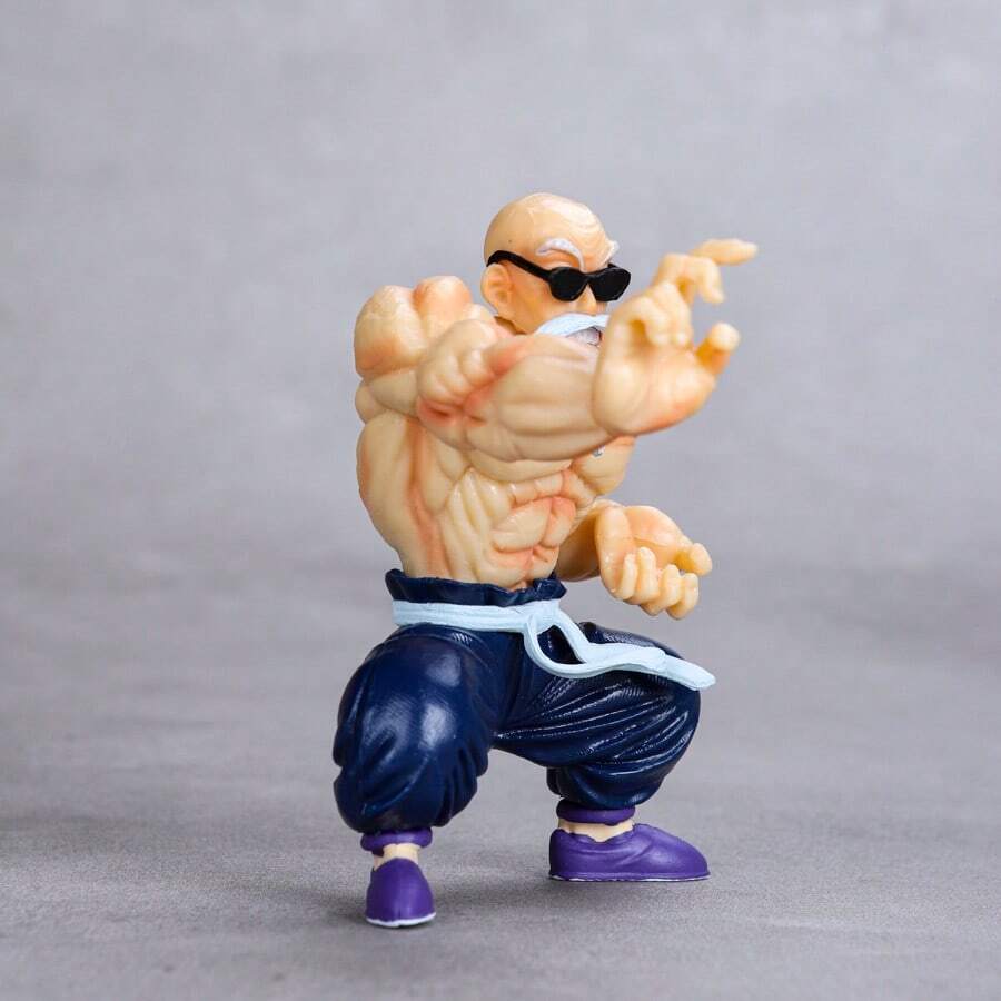 bandai 7 CS Muscle Strengthening Goku, Master Roshi Action Figure ...