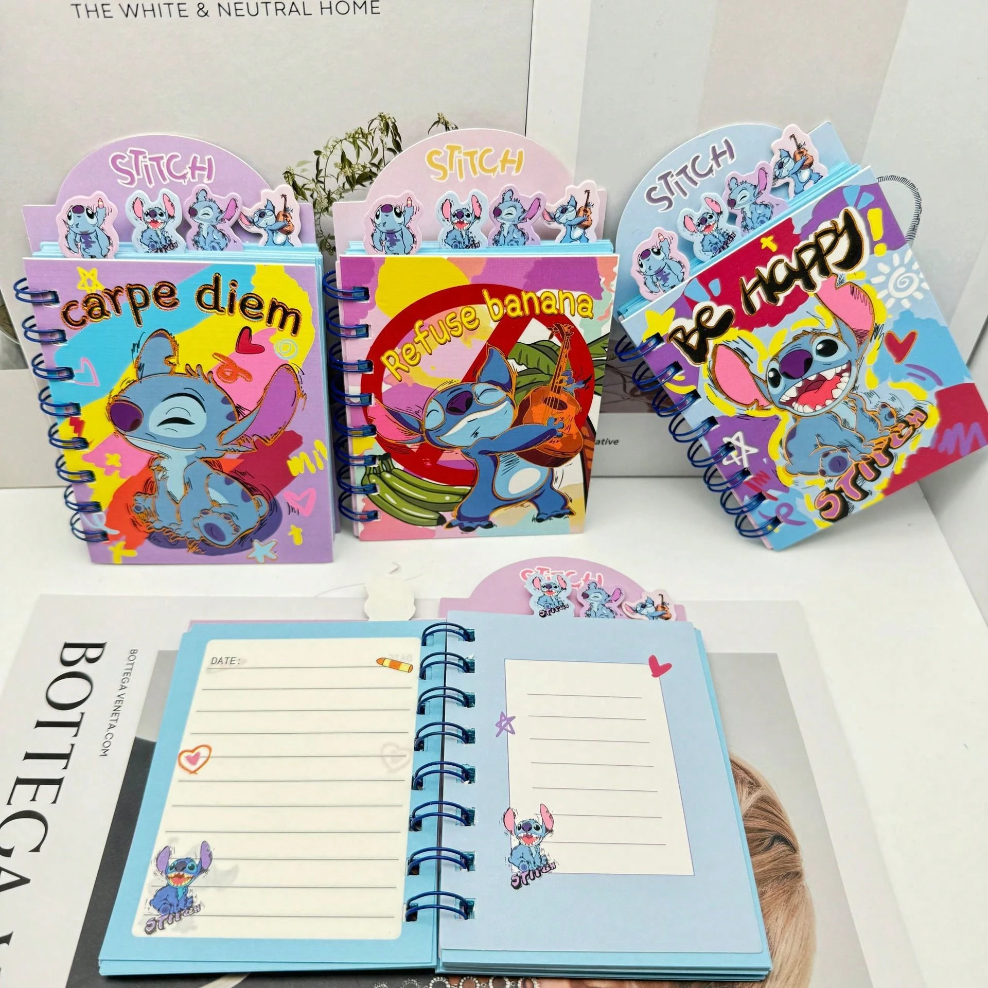 Disney Livre de note en forme spéciale A7 avec tampon doré de la ...