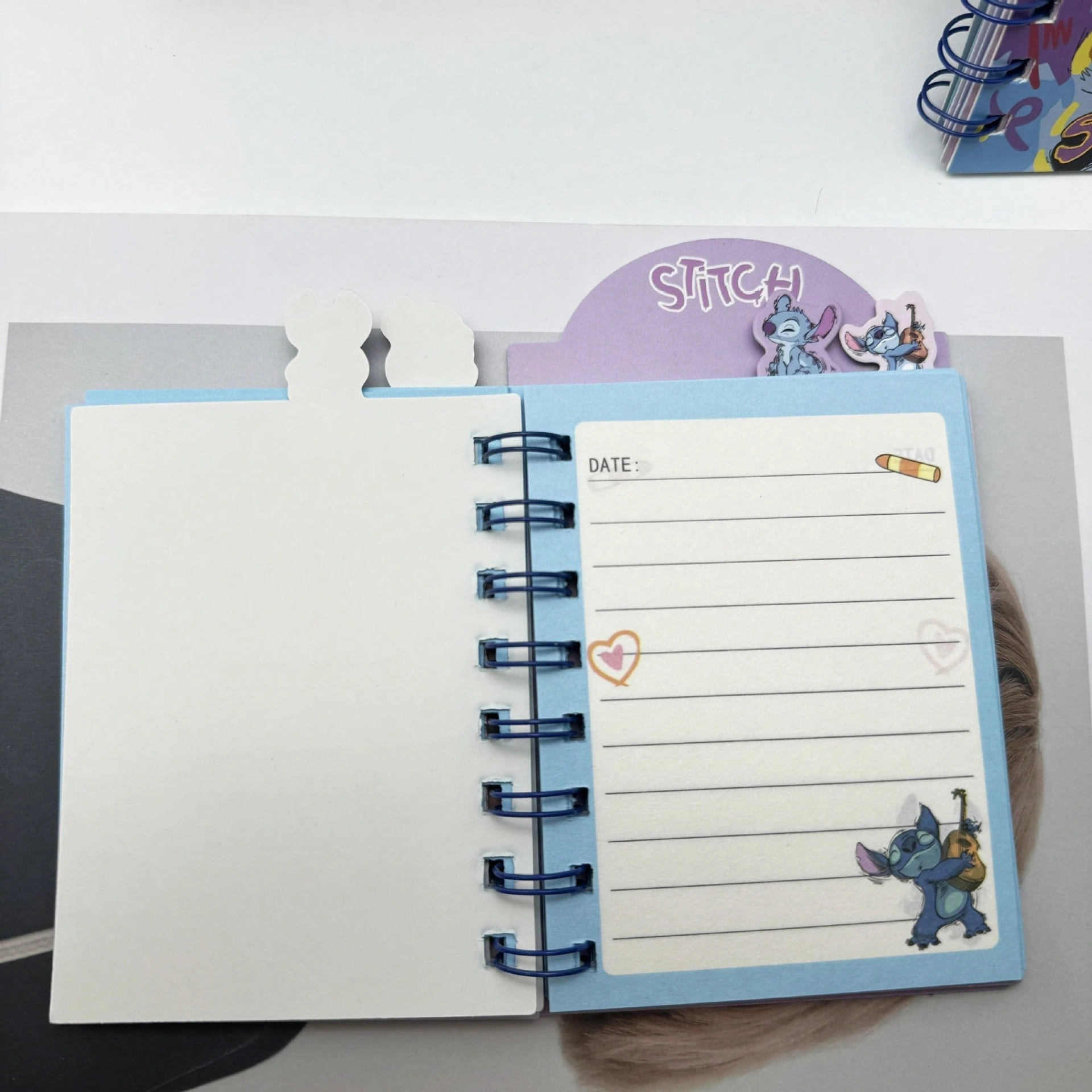 Disney Livre de note en forme spéciale A7 avec tampon doré de la ...