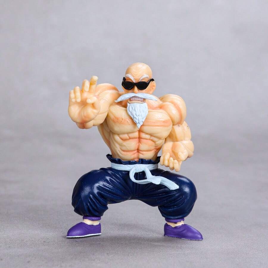 bandai 7 CS Muscle Strengthening Goku, Master Roshi Action Figure ...
