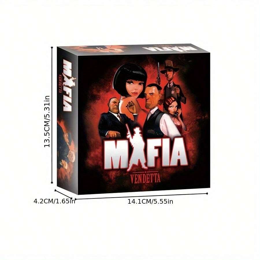 Mafia [Brain-Teasing Deduction Battle] Assassin Board Game | Includes ...