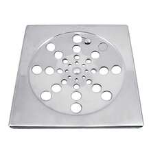 Stainless Steel Square Bathroom Grate Drain 10x10 With Anti-Odor Anti ...