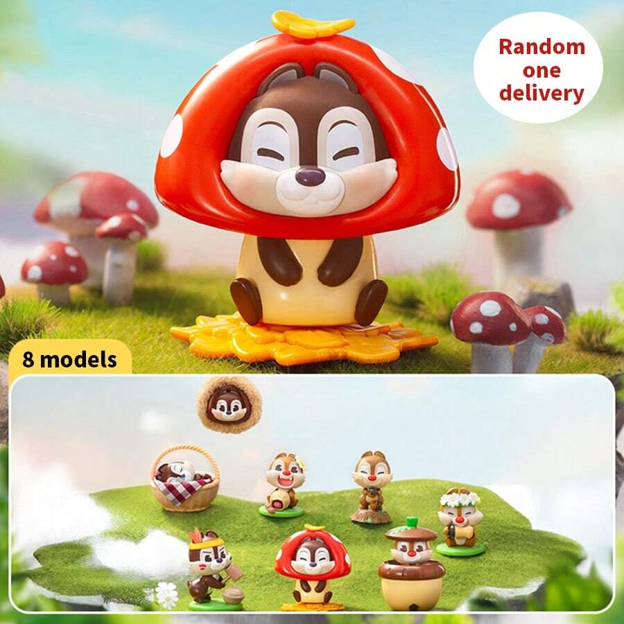 Miniso Caja ciega de la serie de aventuras Nuez de Chip y Dale de MINISO Disney | Figuras ...