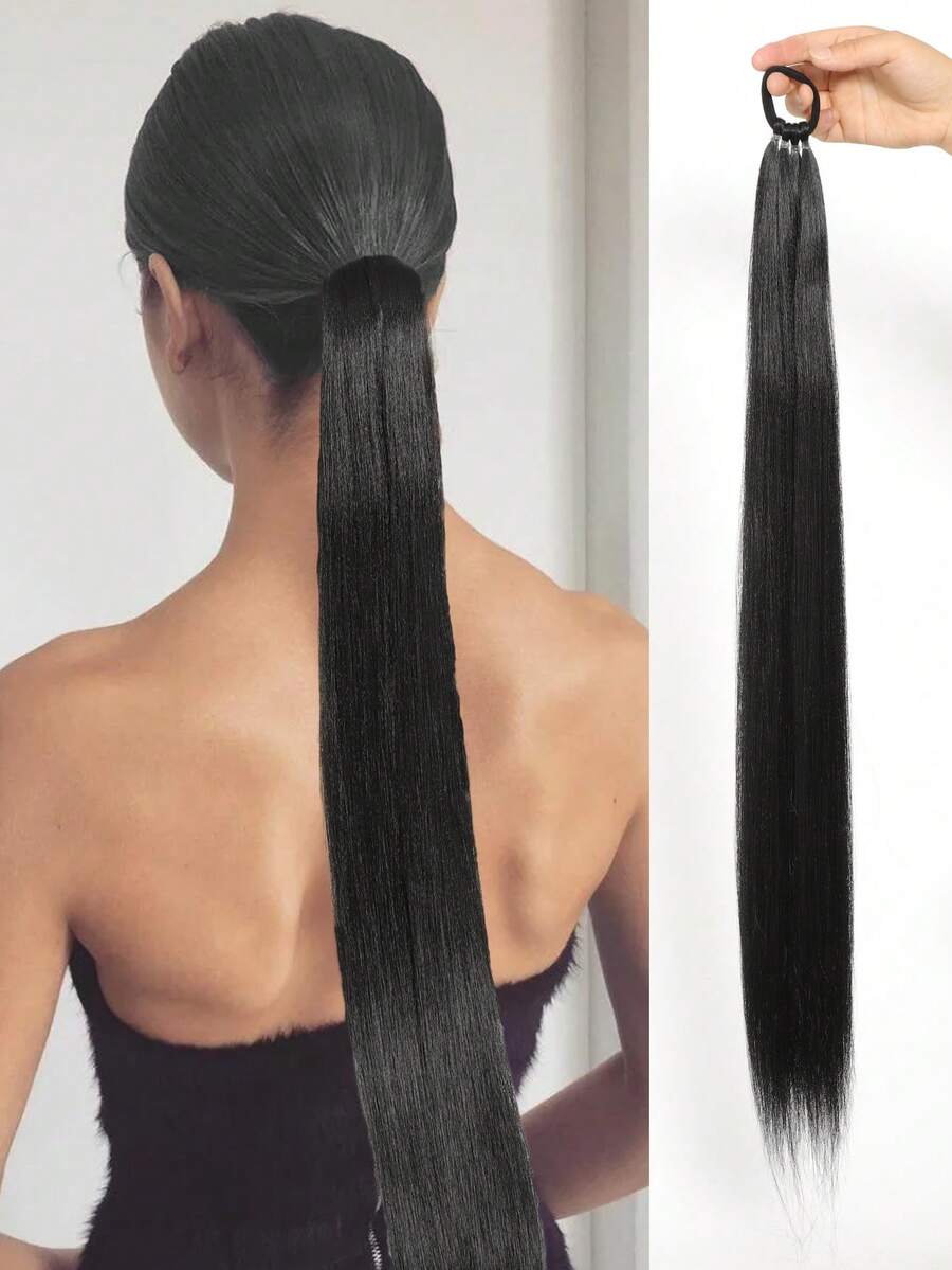 Synthetic Ponytail Extensions Synthetic Boxing Braids Wrap Around ...