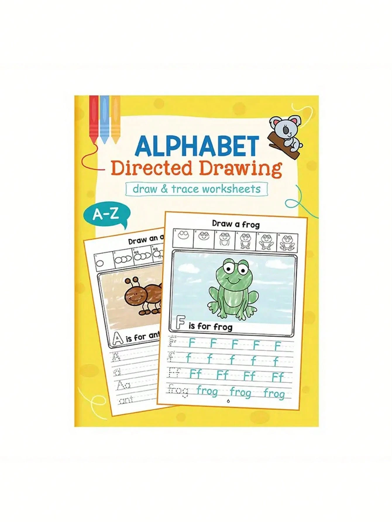 A-Z Letter Tracing Workbook With Practice Sheets - Step-By-Step ...