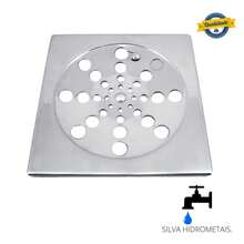 Stainless Steel Square Bathroom Grate Drain 10x10 With Anti-Odor Anti ...