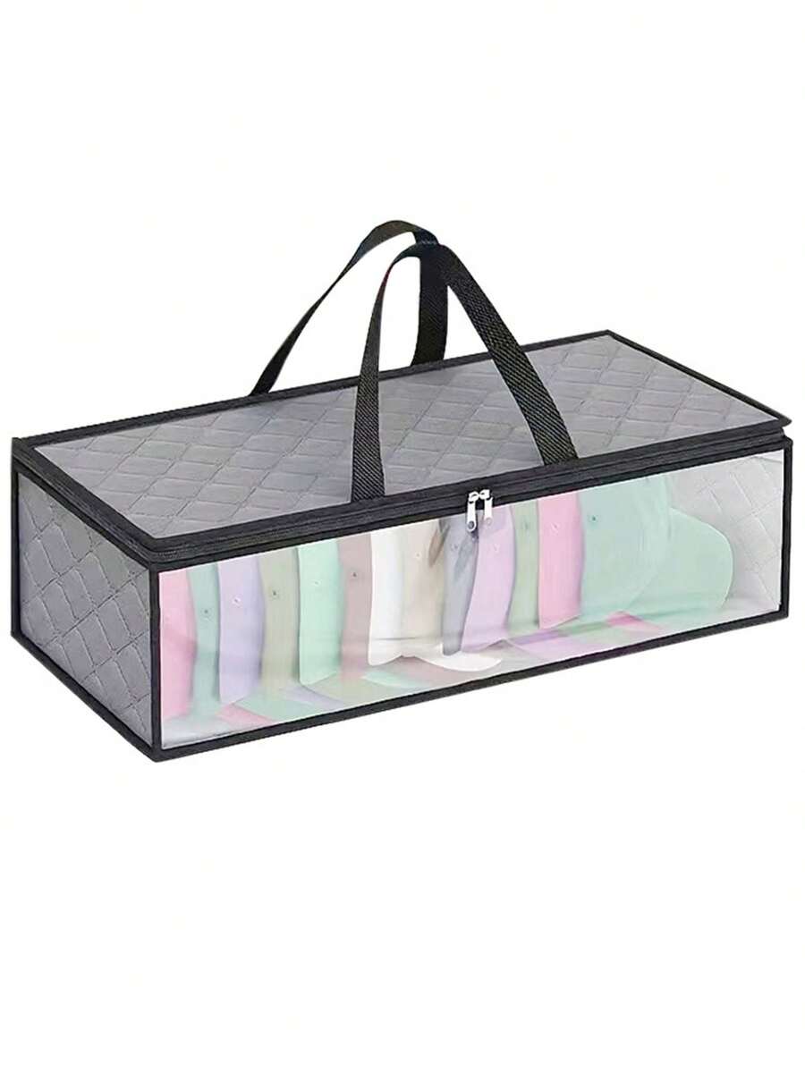 Luxtrada Non-Woven Underbed Storage Bag Foldable Clothes Hats Bag Large ...