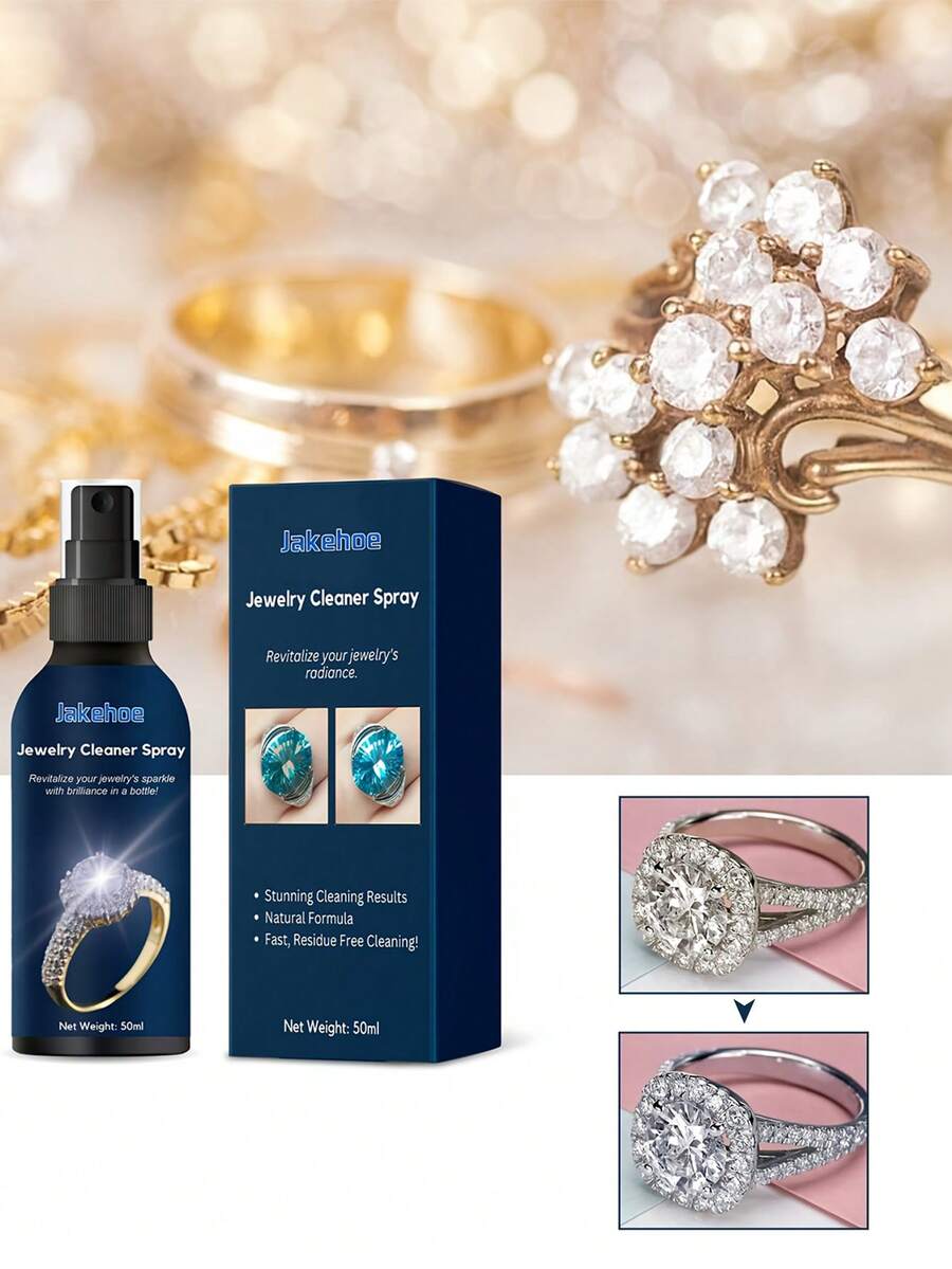 Jewelry Cleaner Spray Gemstones - Concentrated Anti-Tarnish Formula ...