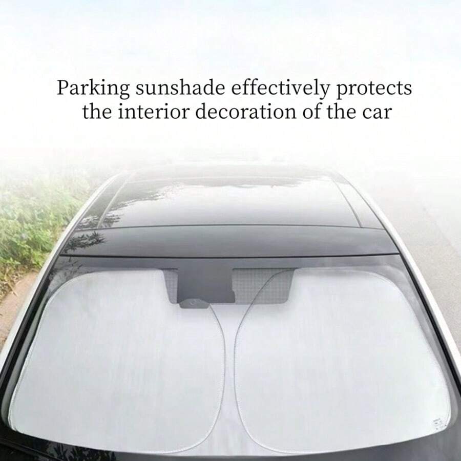 1pc Car Sun Visor Foldable Design For Easy Storage Prevents Light And ...