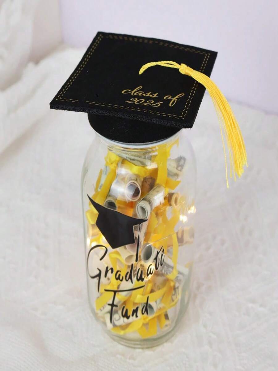 Graduation Gift 2025 -Personalized Name Graduation Mason Jar-Full Of ...