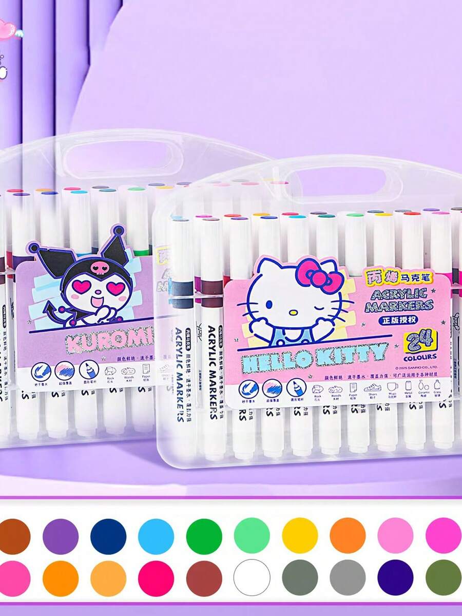 Sanrio New Official Sanrio Acrylic Marker With A Thick Barrel, Large ...