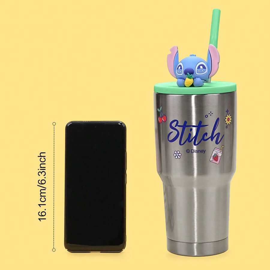 Miniso MINISO Stitch Gourmet Party Series Pineapple Double Straw ...