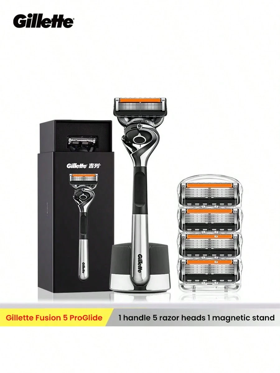 GILLETTE Gillette Fusion 5 ProGlide Manual Men's Shaver 1 Handle 5 ...