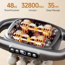 16-koppige fascia-gun, hoogfrequente vibratiemassage voor het lichaam ...