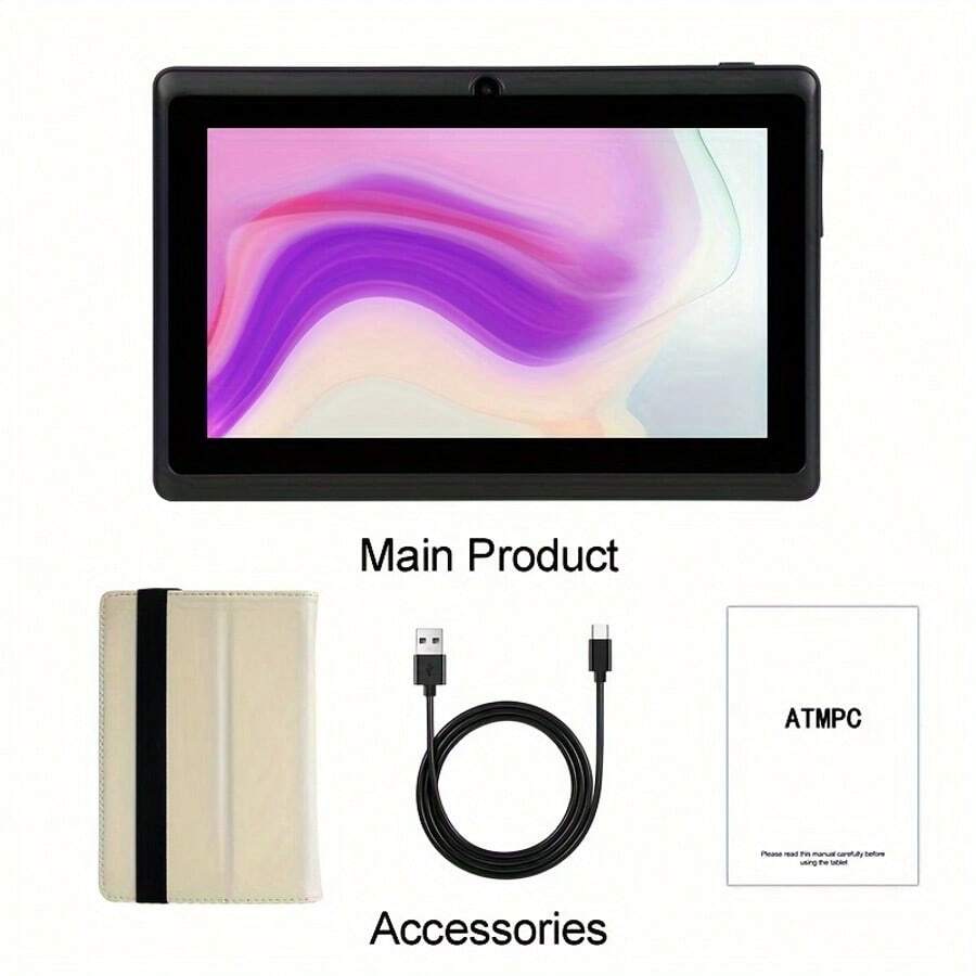 ATMPC ATMPC 701A 7-Inch Android 14 Tablet, Equipped With 2GB DDR RAM ...