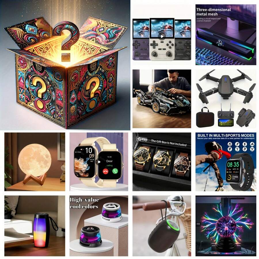 The Latest Technology Mysterious Blind Box Of 2025, A Random Technology ...