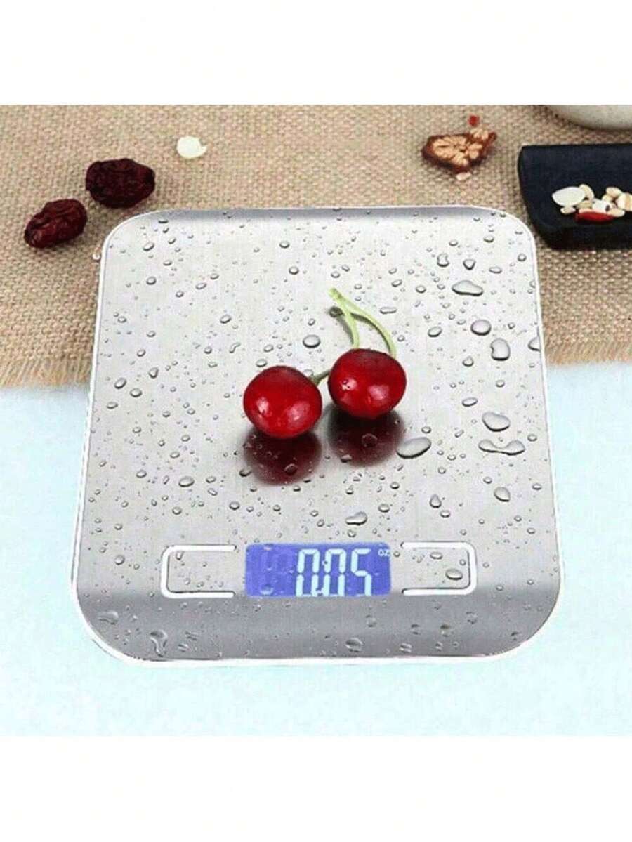 1pc Stainless Steel Kitchen Scale Electronic Scale High-Precision ...