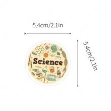 99Pcs Natural Sciences Stickers Vinyl Aesthetics Stickers Scrapbook ...